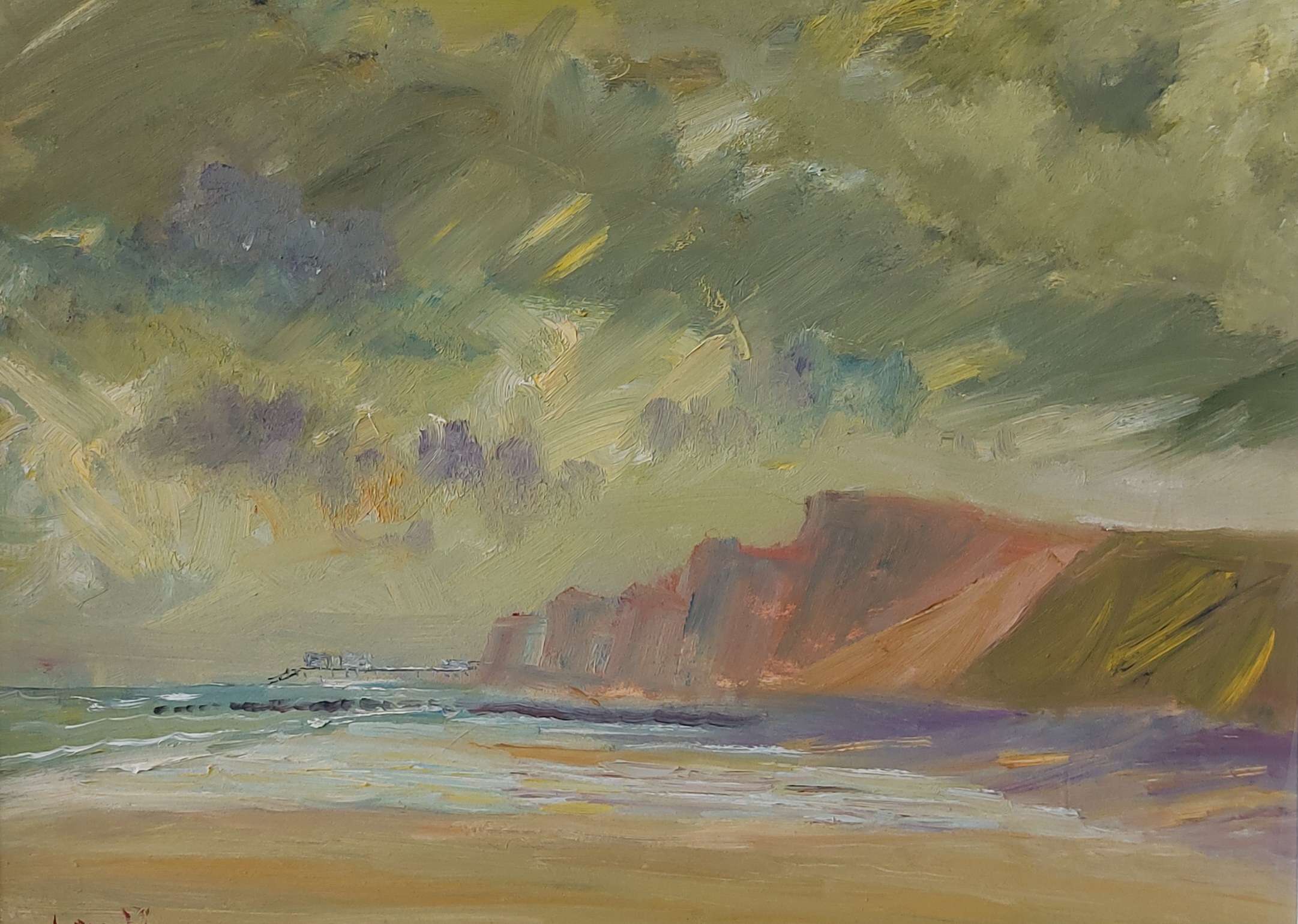 West Runton Cliffs (1) - Leon Bunnewell - The Gallery Norfolk